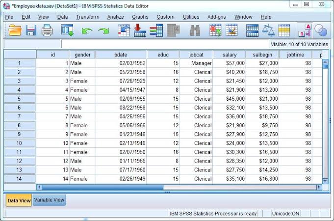 Data Analysis With Spss For Windows