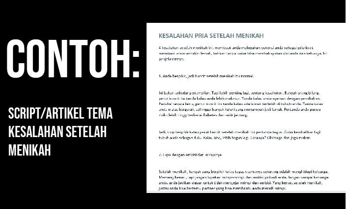 jasa penulisan Script Shorts, Tiktok, Artikel