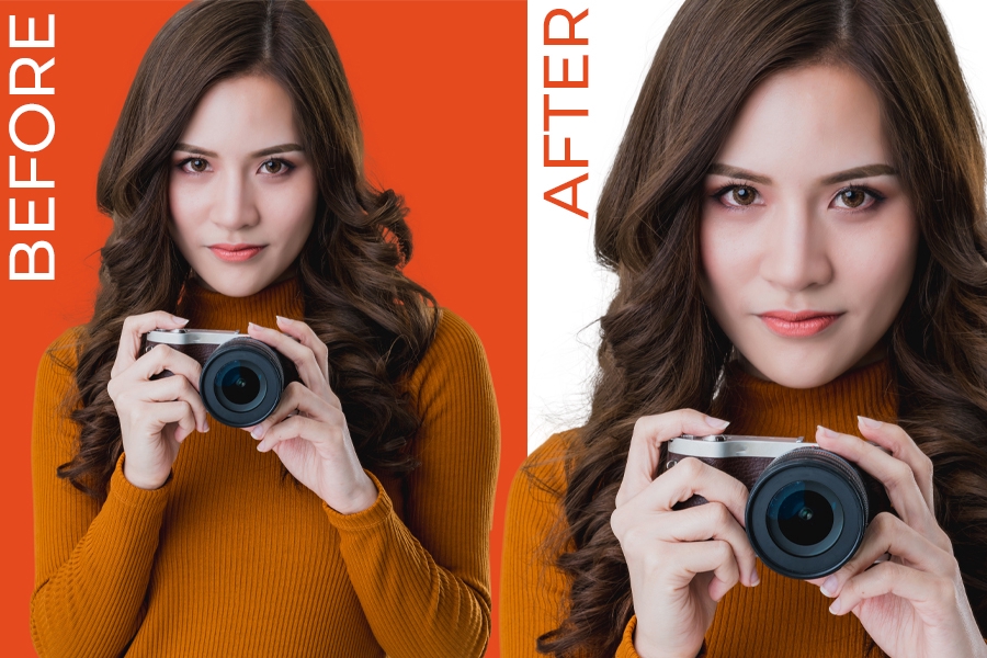 Remove Background Detail Sampai ke Rambut