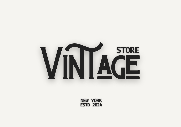 Desain logo vintage Dengan Gaya Modern dan Minimalis