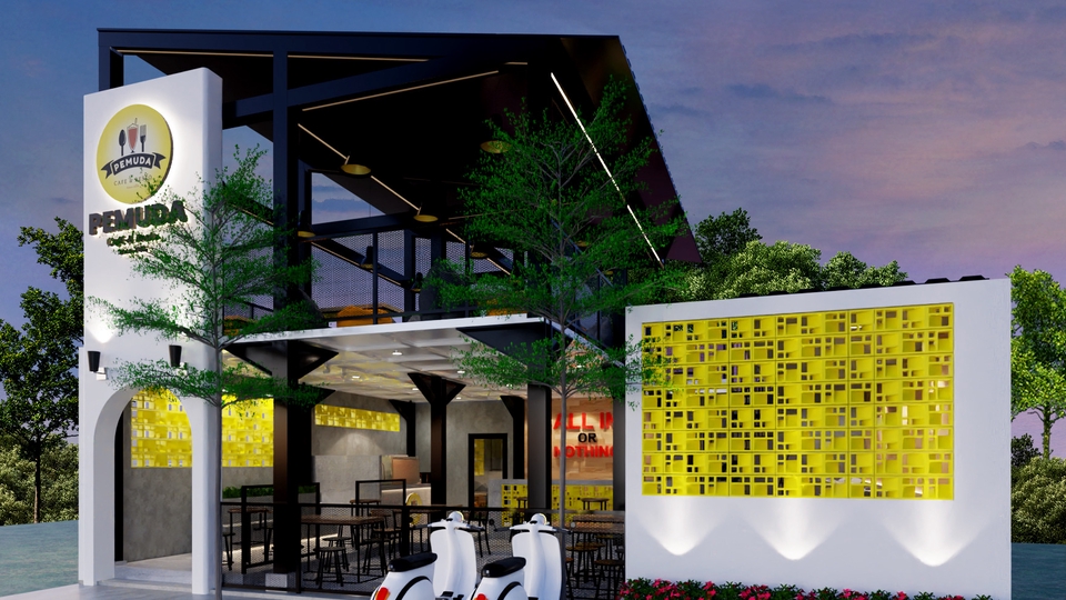 3D Design Rumah, Kantor,Interior, Booth,Cafe