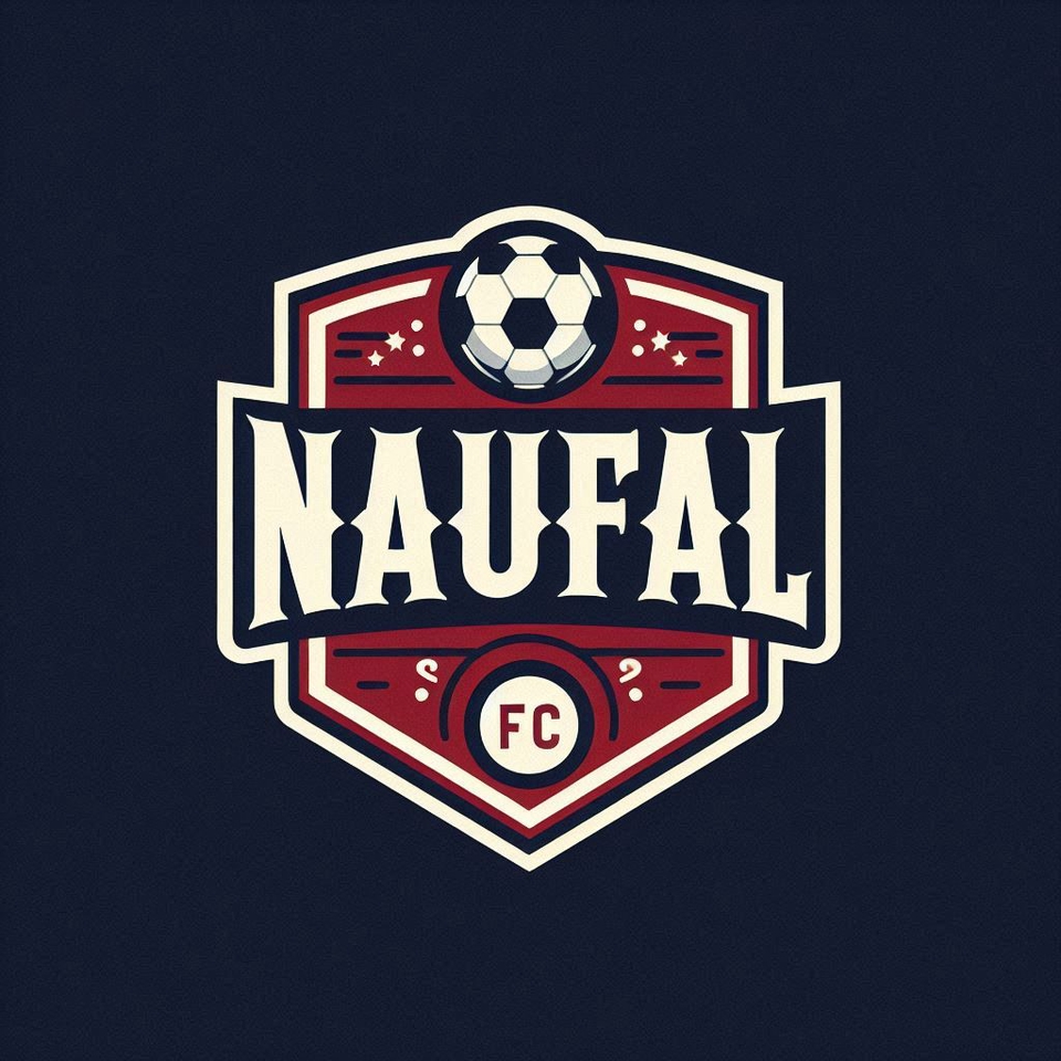 Desain Logo Sepakbola dengan Gaya Minimalis Dan Modern