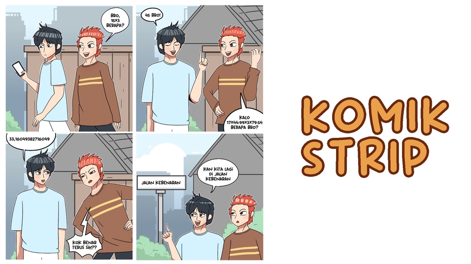 Komik Strip dari Ide Kamu