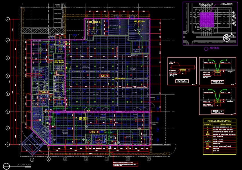 CAD DRAWING MEP 2D
