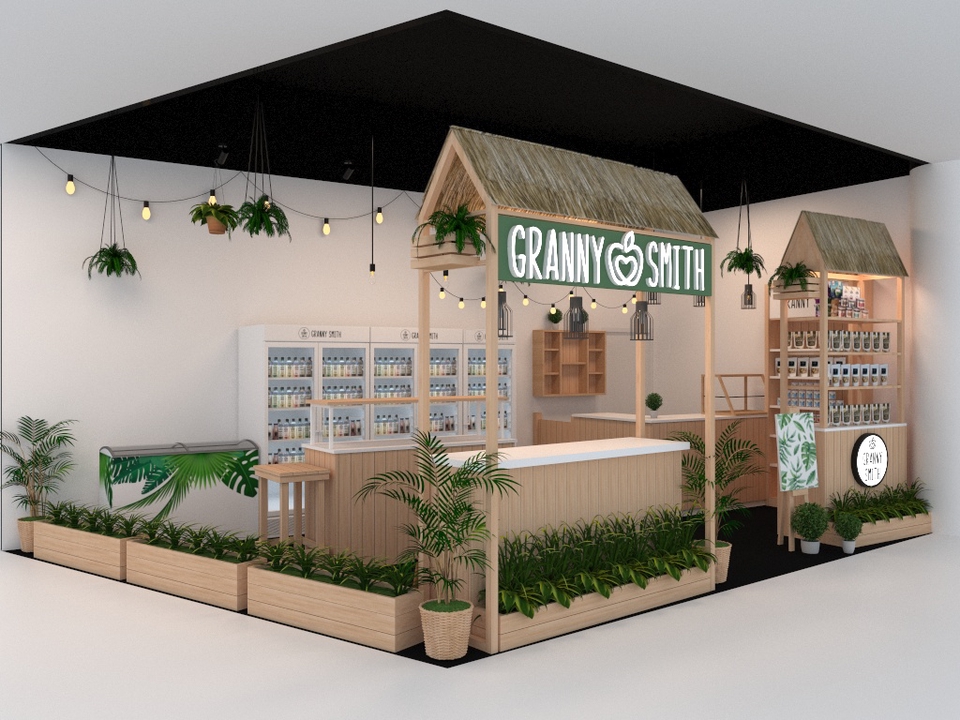 ออกแบบ booth exhibition event booth shop design