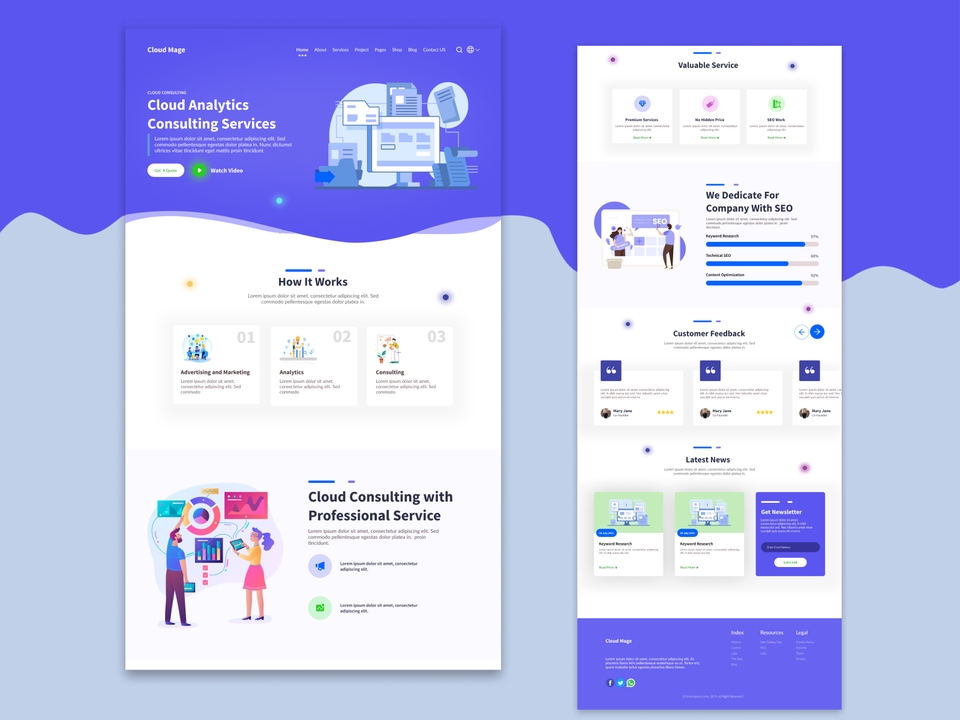 Wordpress Desain Website Professional | Company Profile | Ecommerce ...