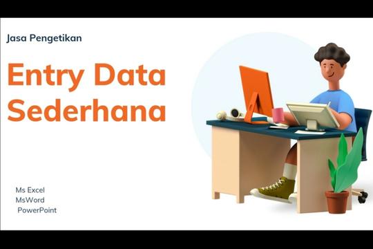 Entry data sederhana