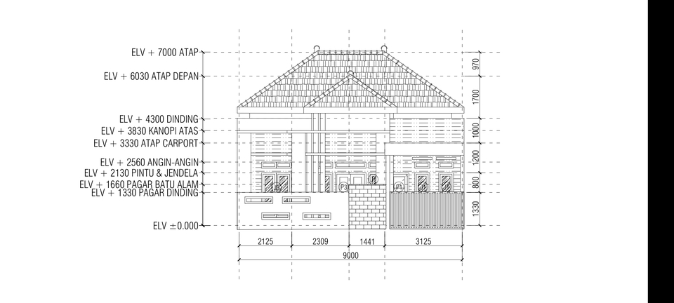 JASA DESAIN RUMAH 2D & 3D
