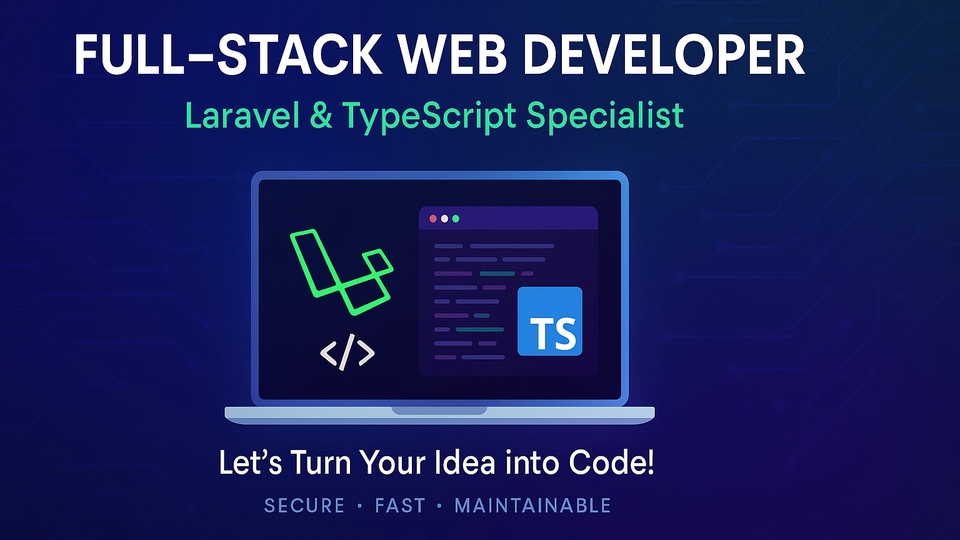 Website with Laravel