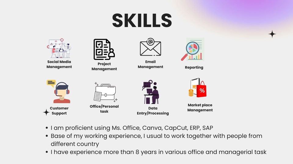 Virtual Assistant/Entry Data/Administrasi kantor