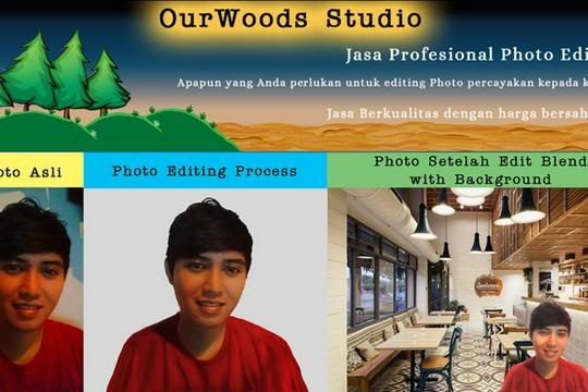 Profesional Edit Photo Custom, Edit Background Photo, Edit tambah efek ...