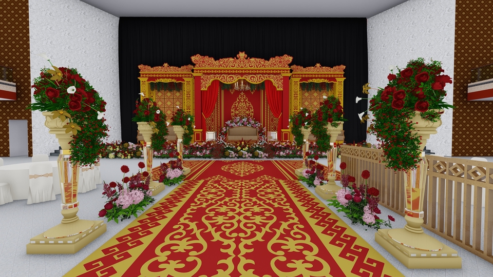 3D Pelaminan Wedding