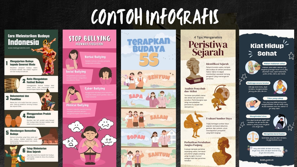 Design poster dan infografis