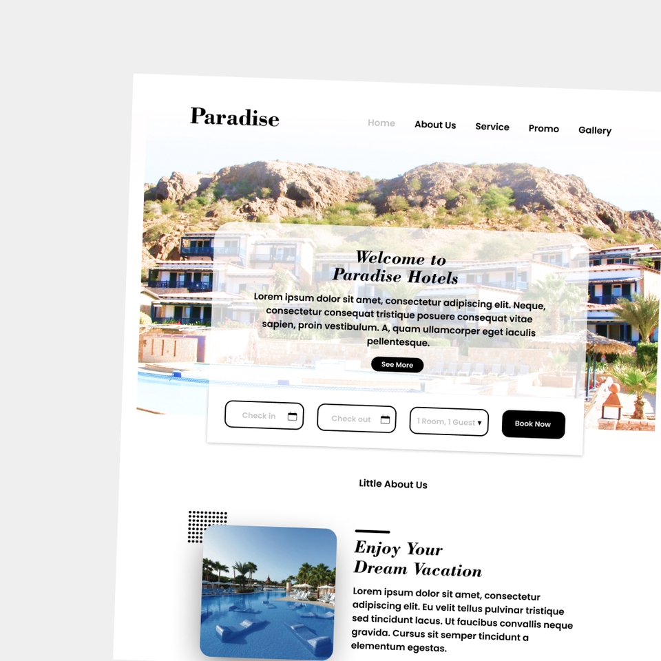 Jasa Modern UI/UX Design Professional Website