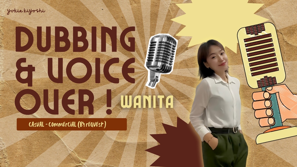 Dubbing Suara untuk Animasi, Film, dan Iklan Anda