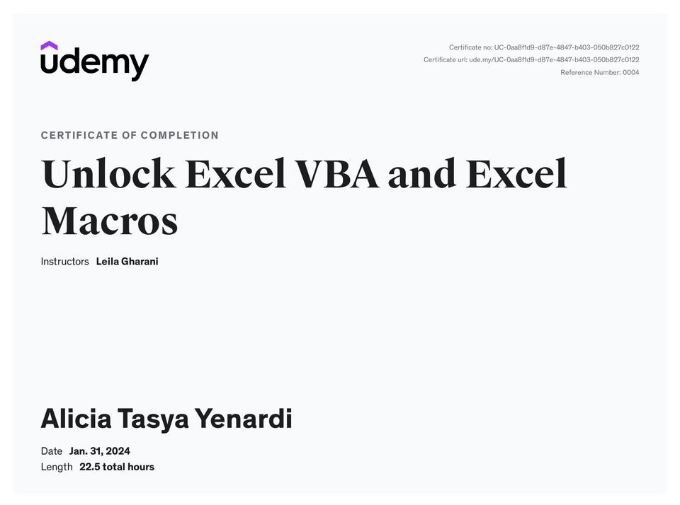 Excel Template Making And Vba Macro Programming 0912