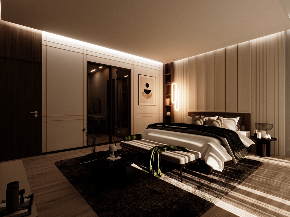 รับงานด่วน Render 3D Perspective & Interior