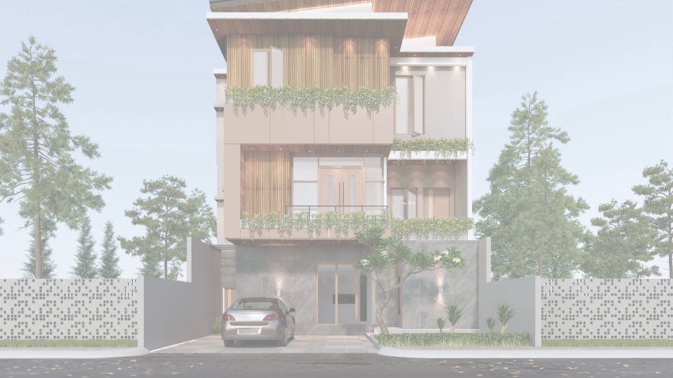 Desain Rumah Tinggal Modern Minimalis