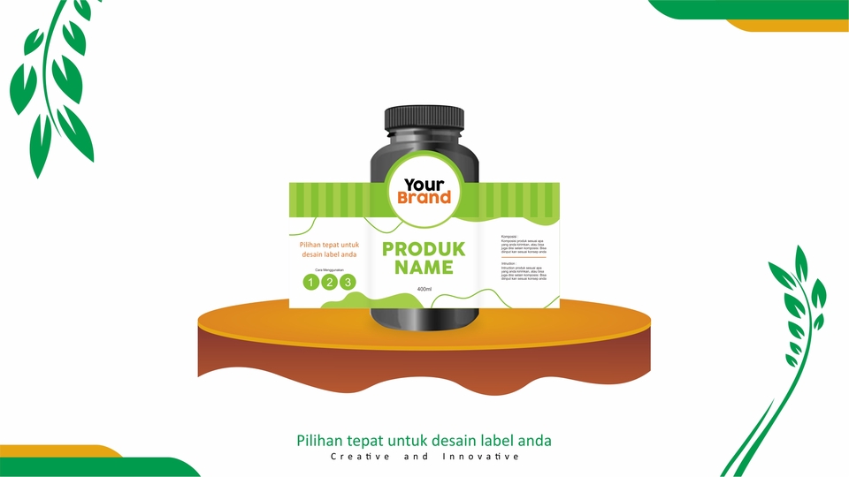 DESAIN LABEL PROFESIONAL