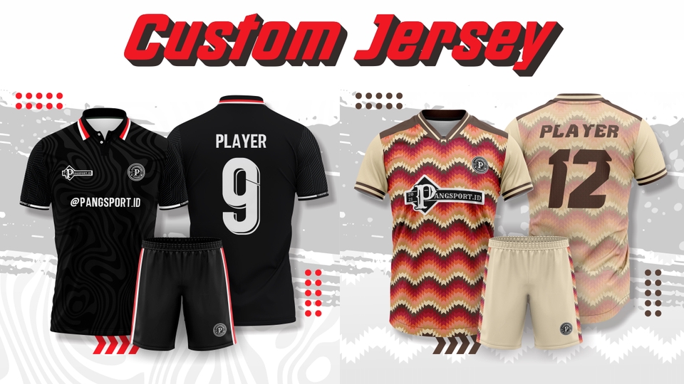Jasa Desain Jersey dan Custom Jersey
