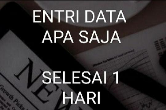Jasa Entri Data