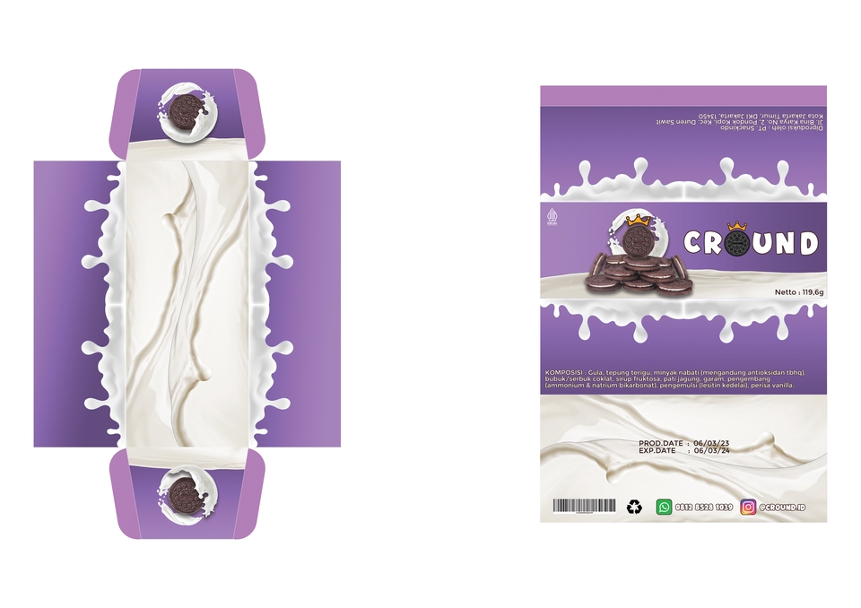 FREE REVISI - JASA DESIGN PACKAGING DAN LABEL