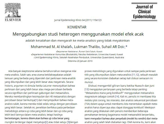 Translate Jurnal kedokteran dan kedokteran gigi