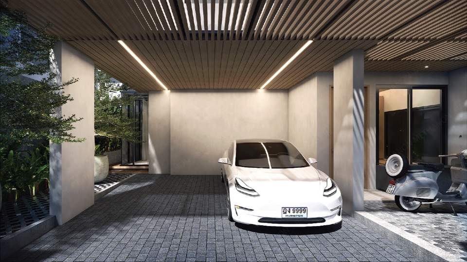 รับออกแบบโมเดล sketchup 3D และ ภาพ 3D Render_Visualizer Interior/Exterior