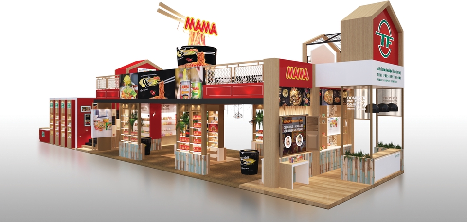 งานออกเเบบ Booth Exhibition