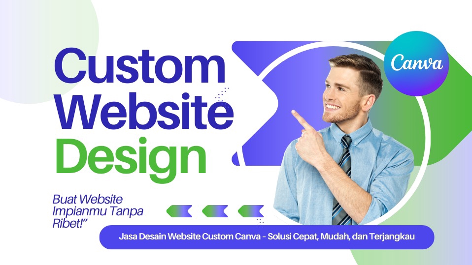 Desain custom Canva Website