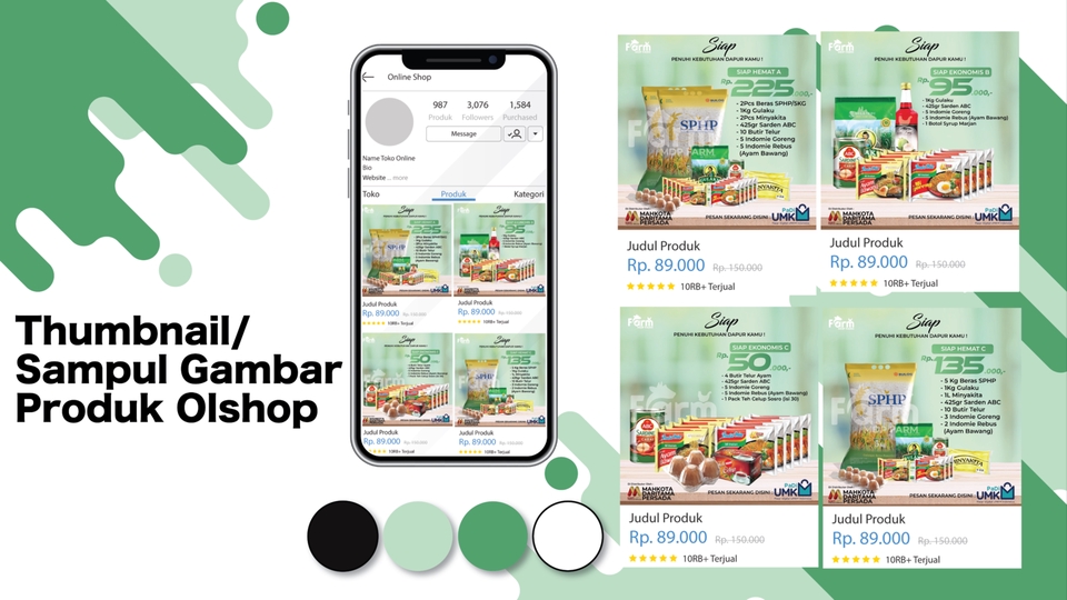 BANNER ONLINE | MARKETPLACE, INSTAGRAM, FACEBOOK, YOUTUBE, DESAIN ...