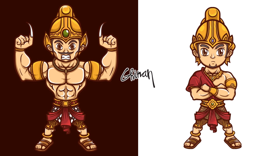 JASA DESAIN MASKOT KEREN