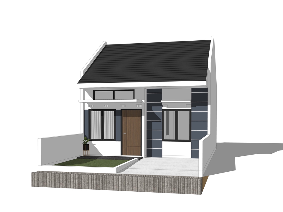 JASA DESAIN RUMAH CAD 2D & 3D (LIBRARY OF ABS)