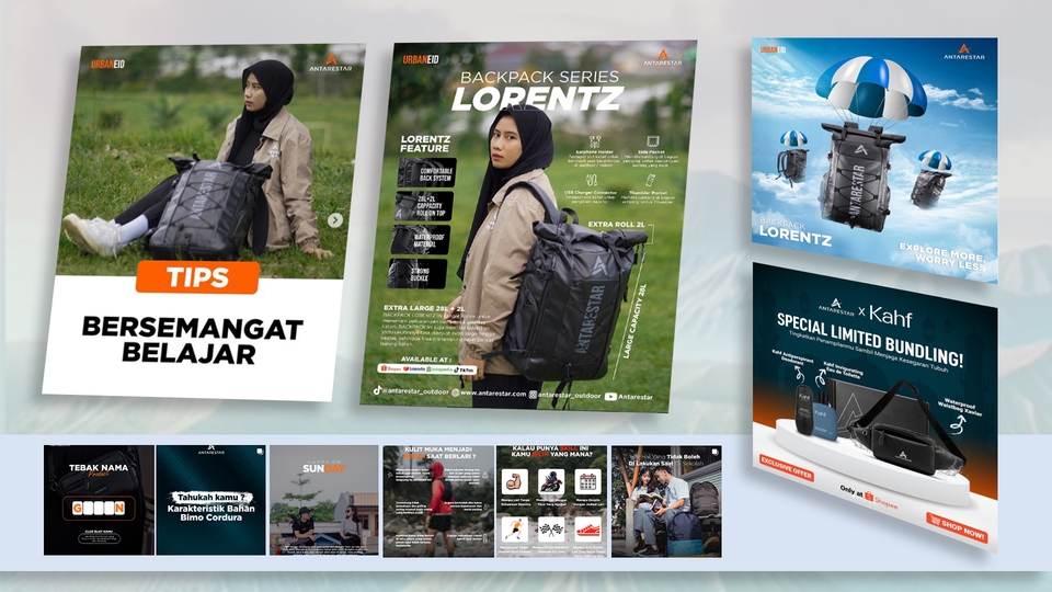 (PASTI PUAS) FEED INSTAGRAM SOCIAL MEDIA CONTENT - BANNER - FLYER