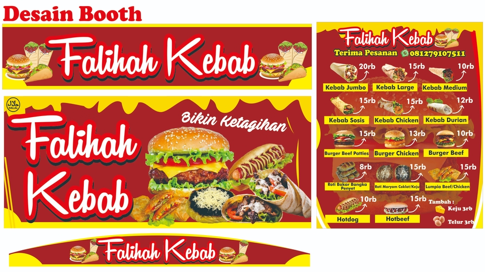Jasa Desain Banner dll Murah & Menarik