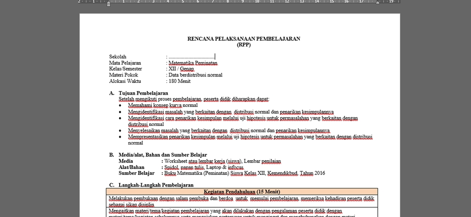 input data dan pembuatan soal soal