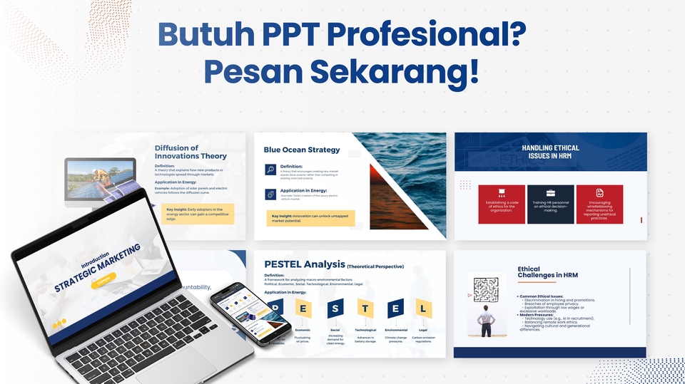 "Desain Presentasi Profesional & Menarik – Cepat & Berkualitas!" 🚀