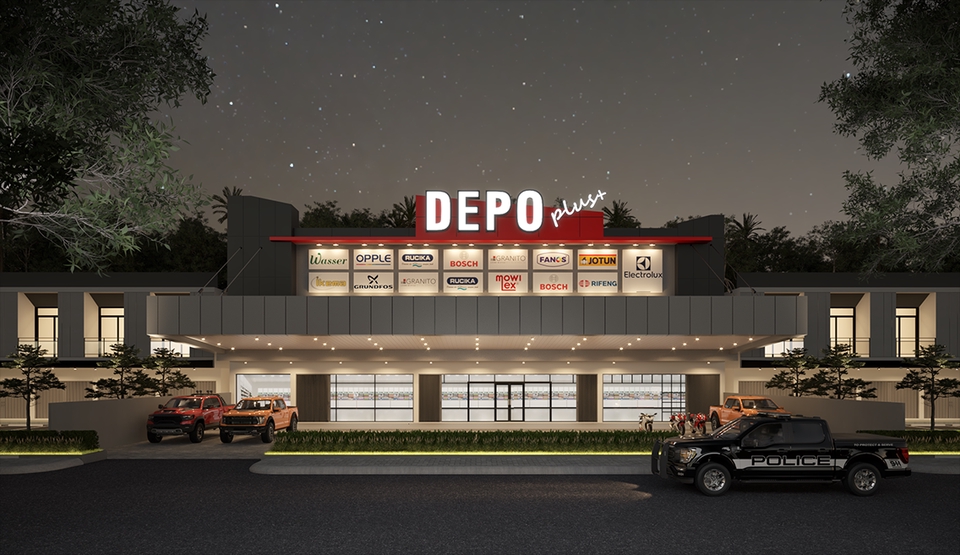Desain 3d & Visual Render Fasad Arsitektural