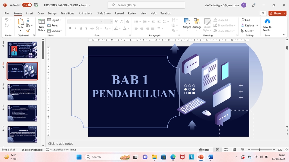PEMBUATAN POWERT POINT (PPT)