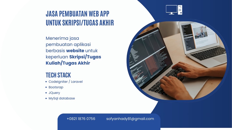 Jasa pembuatan web app untuk keperluan Skripsi/Tugas Akhir