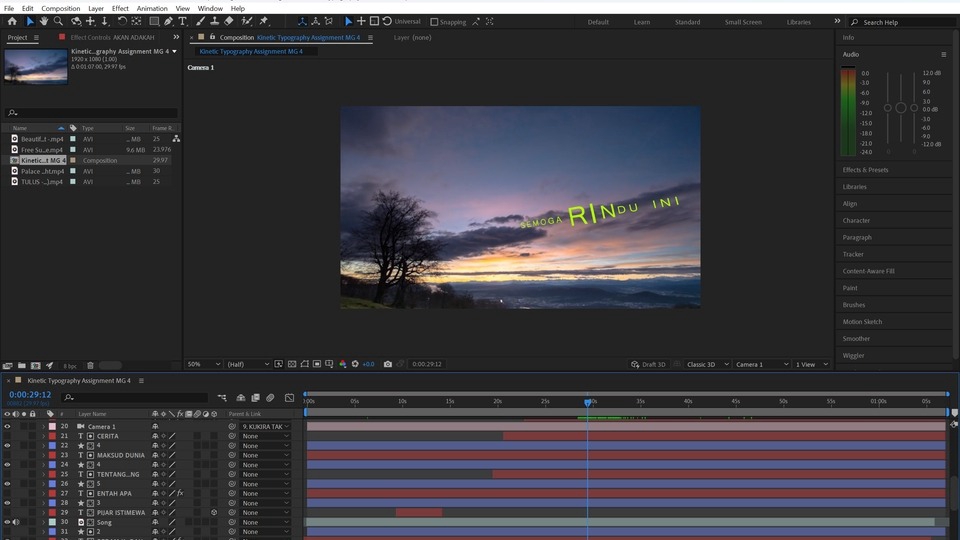 Jasa Editing Video (Premier Pro, After Effect, Davinci Resolve, Audition)