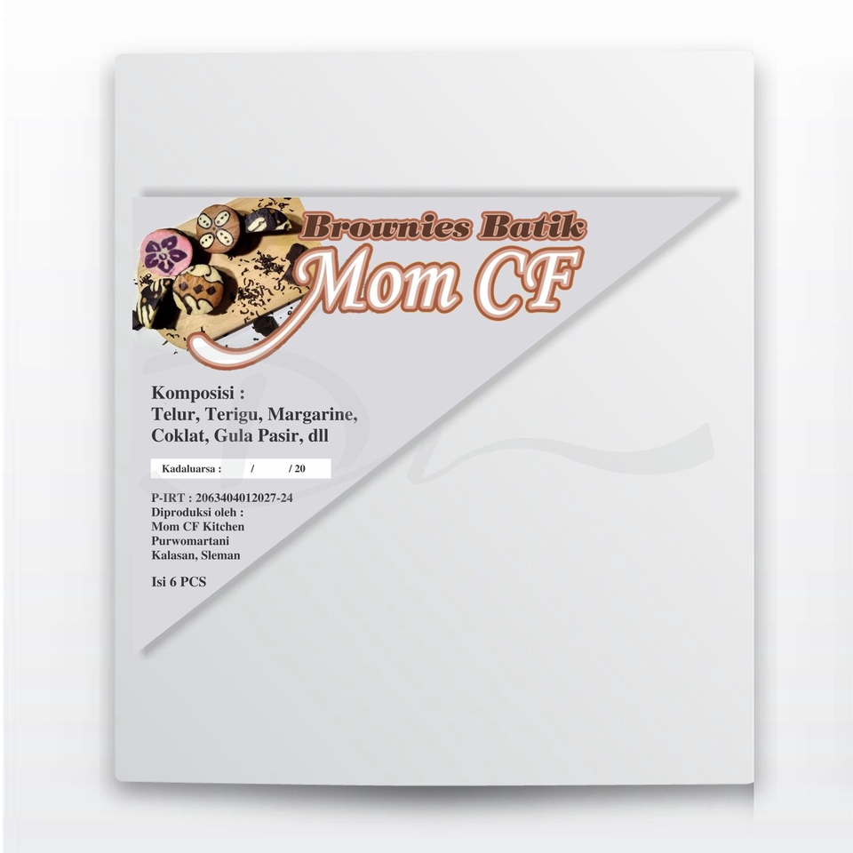 Design Label/Kemasan Modern Minimalis, Untuk Usaha dan UMKM