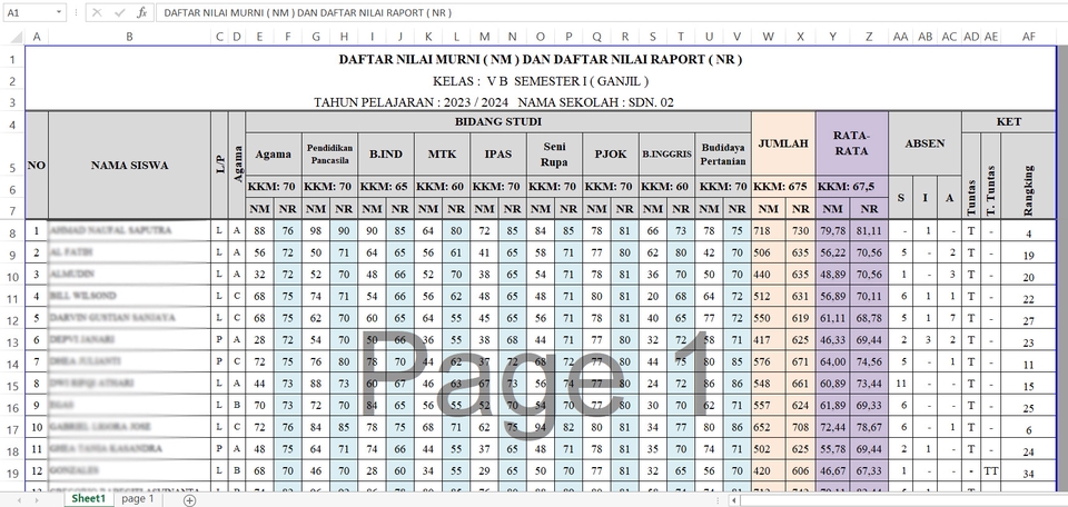 JASA REKAP DATA DAN SEBAGAINYA DI EXCEL