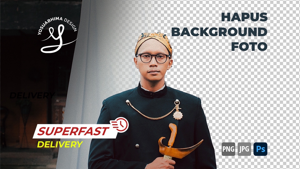 Hapus Background Foto rapi dengan Pen Tool bukan auto-generated