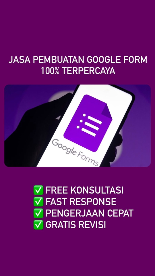JASA PEMBUATAN GOOGLE FORM TERPERCAYA