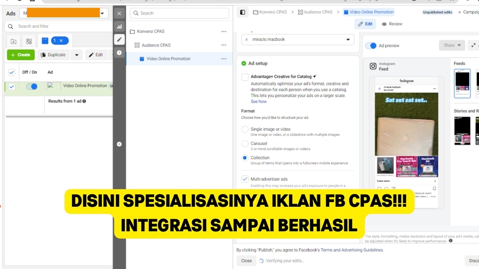 PASANG FB CPAS - BANTU KAMU INTEGRASIKAN FB CPAS SHOPEE SAMPAI BERHASIL!