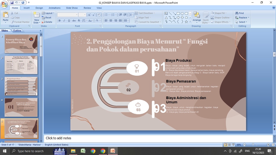Desain Presentasi PowerPoint Tugas/Skripsi/Tesis