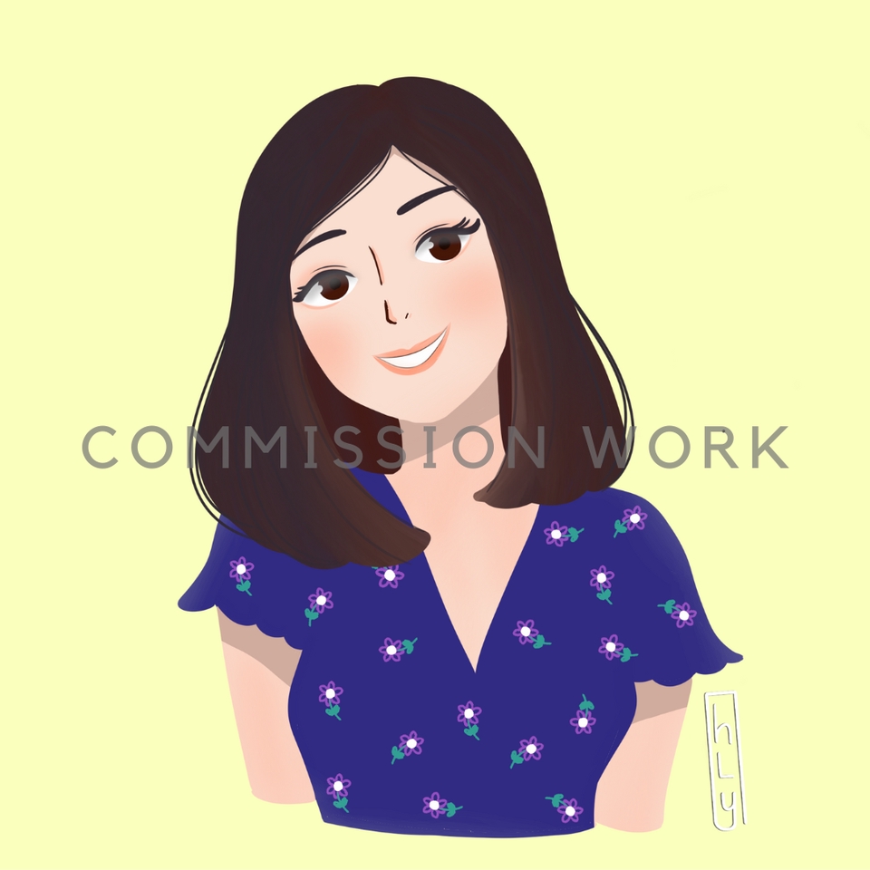 Ilustrasi karakter kartun custom