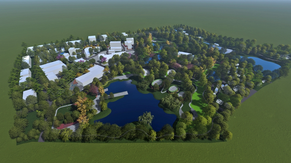 ออกแบบวางผัง ภูมิทัศน์ภายนอก ออกแบบสวน และงานวางผังขนาดใหญ่ Landscape