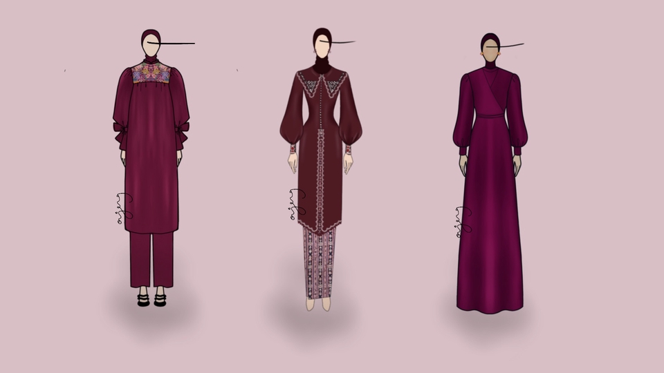 Fashion Design Illustrasi